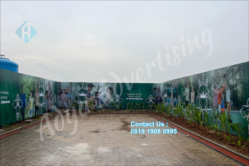 Jasa Pembuatan Pagar Proyek di Subang - Adya Media Promosindo